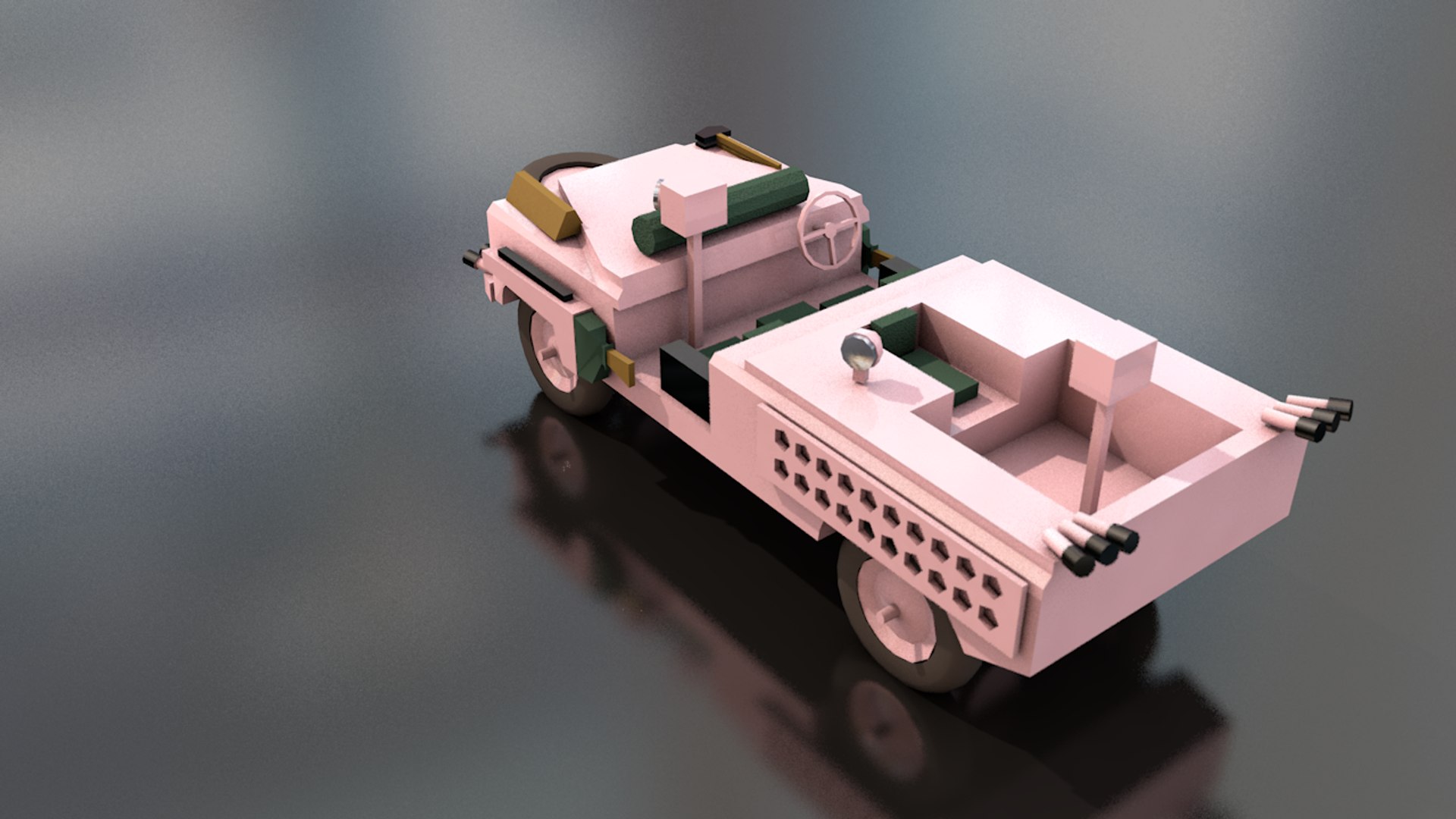 3D Land Rover Pink Panther - TurboSquid 1444445
