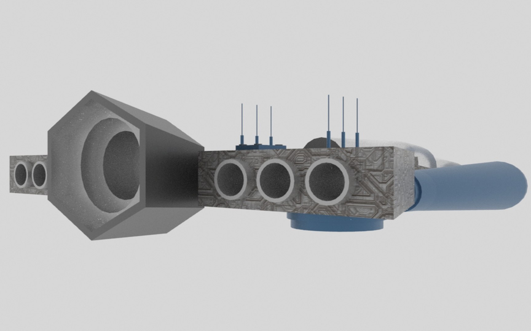 3D Cosmos 900-E Spaceship - TurboSquid 1811263