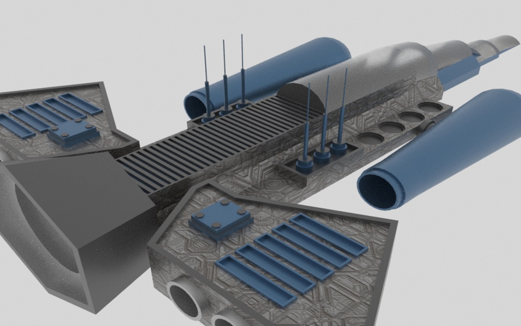 3D Cosmos 900-E Spaceship - TurboSquid 1811263