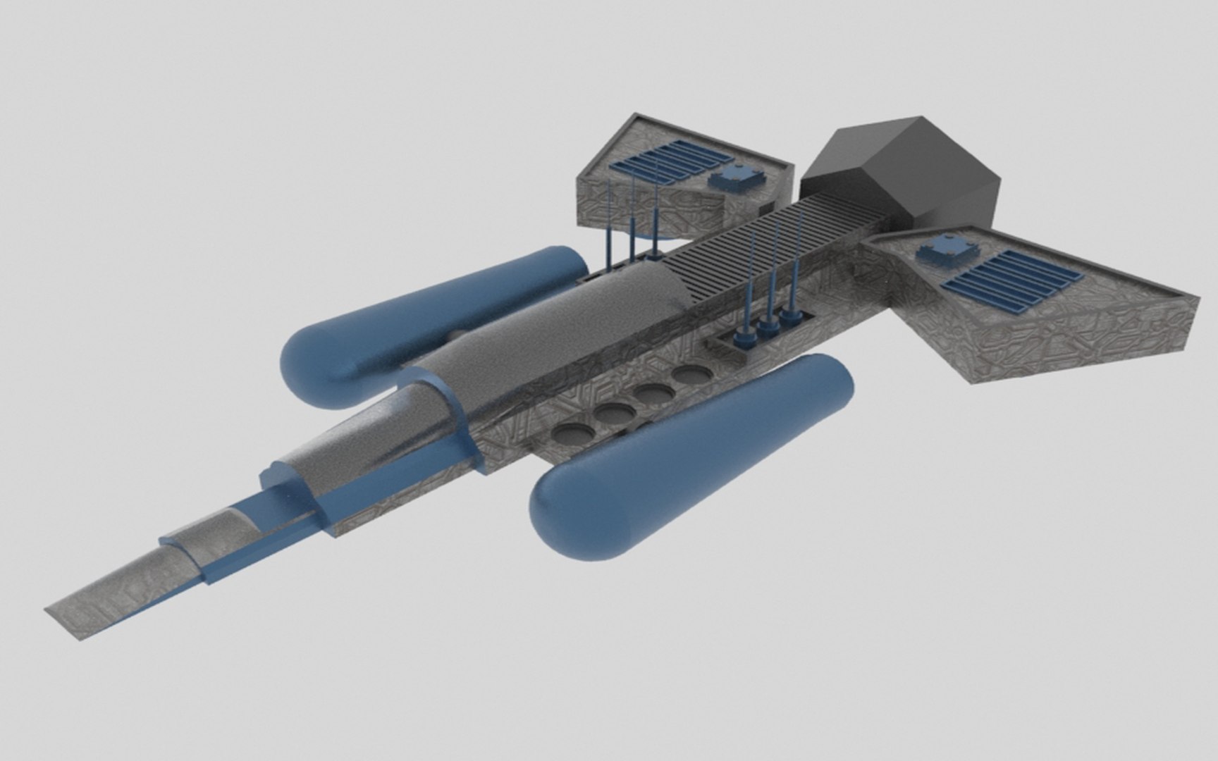 3D Cosmos 900-E Spaceship - TurboSquid 1811263