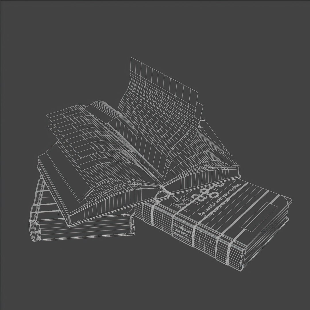 3D Model Book - TurboSquid 2151599