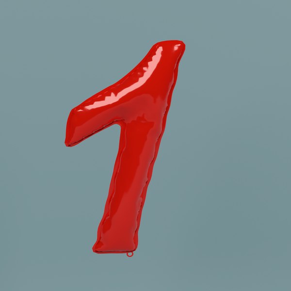 3D NUMBER 8 BALLOON - TurboSquid 1809649