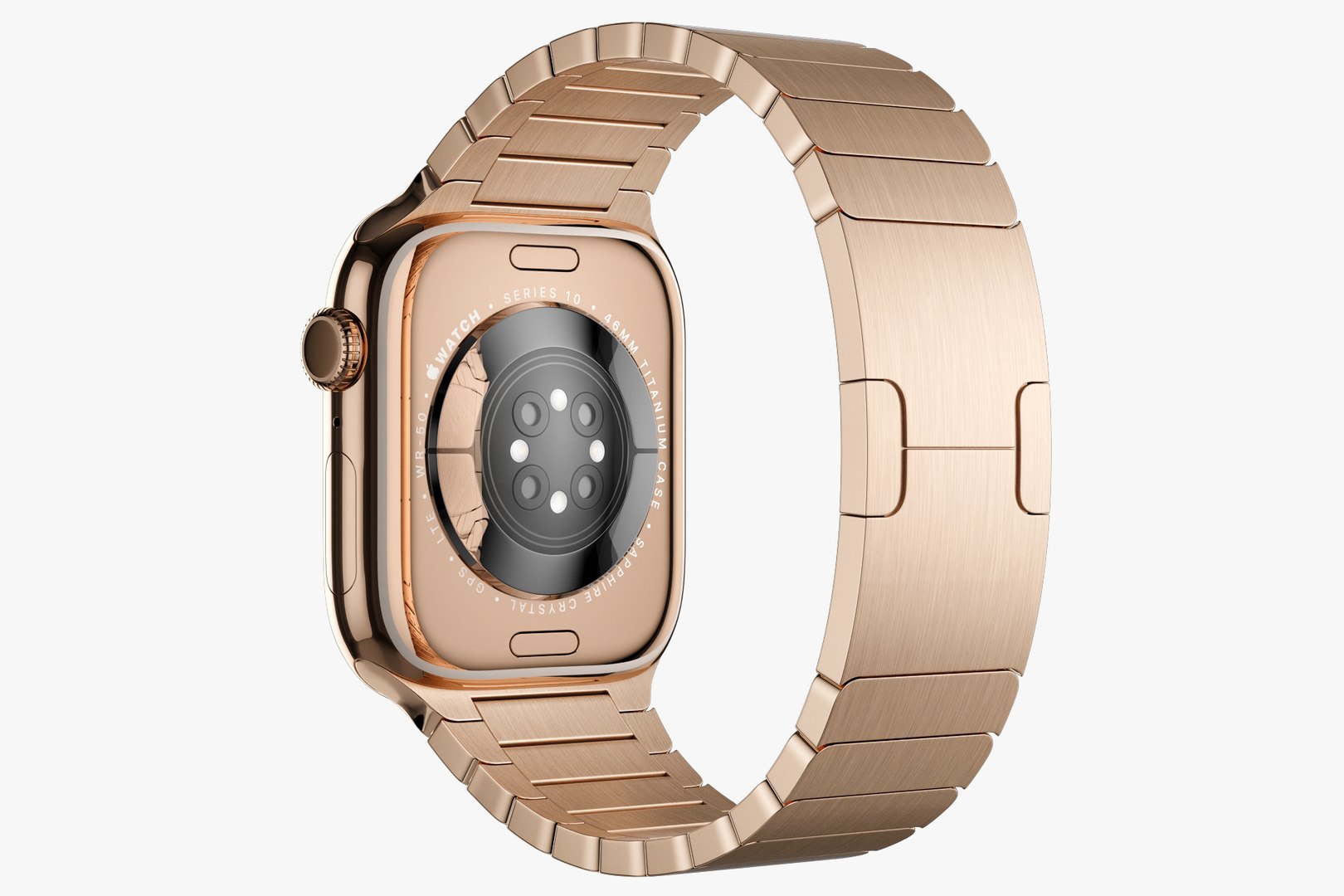 Apple Watch Series 10 Titanium Gold 3D - TurboSquid 2299209
