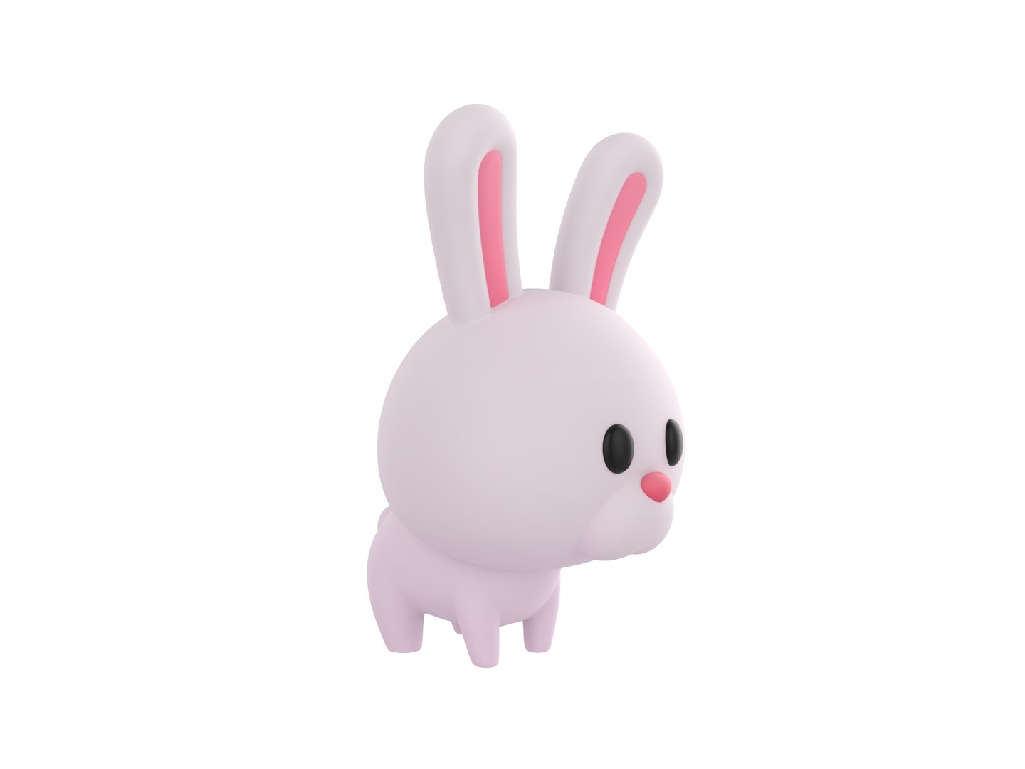 Character278 Rabbit 3D Model - TurboSquid 2201847