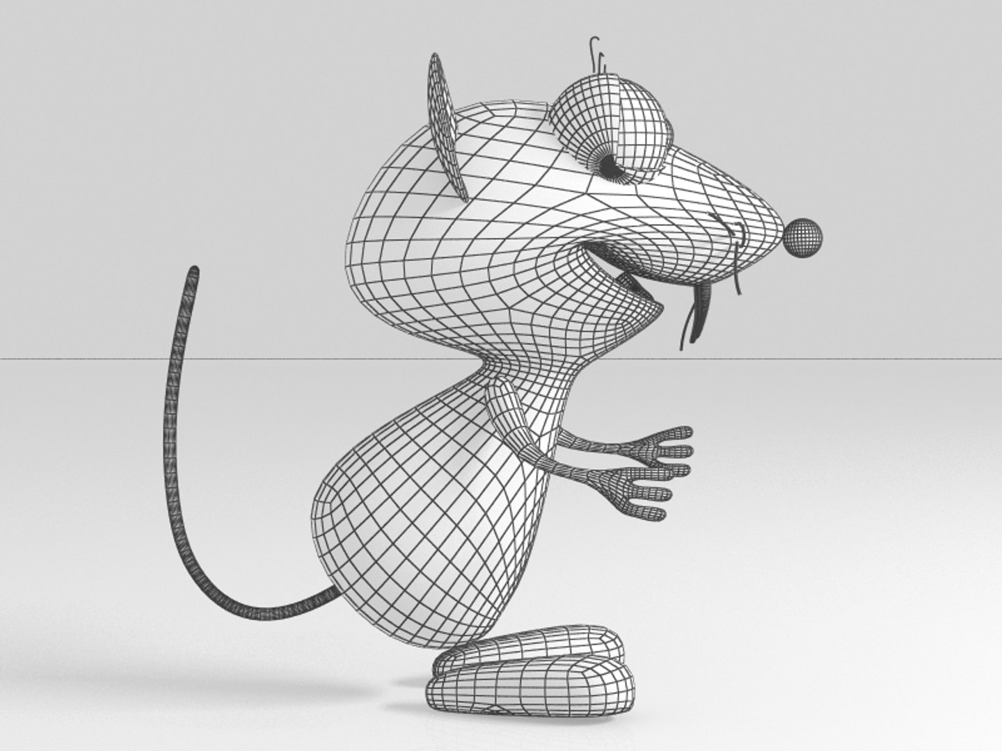 Mouse Character 3D Model - TurboSquid 1452517