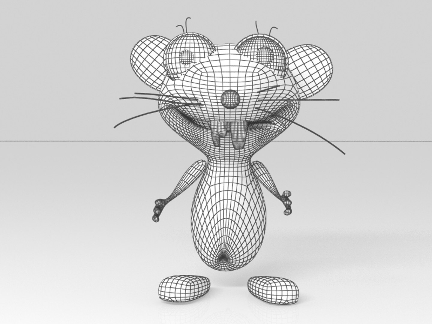 Mouse Character 3D Model - TurboSquid 1452517
