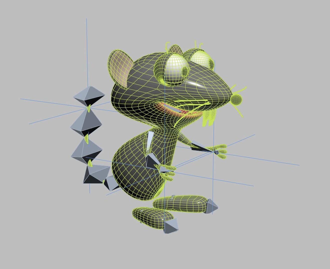 Mouse Character 3D Model - TurboSquid 1452517