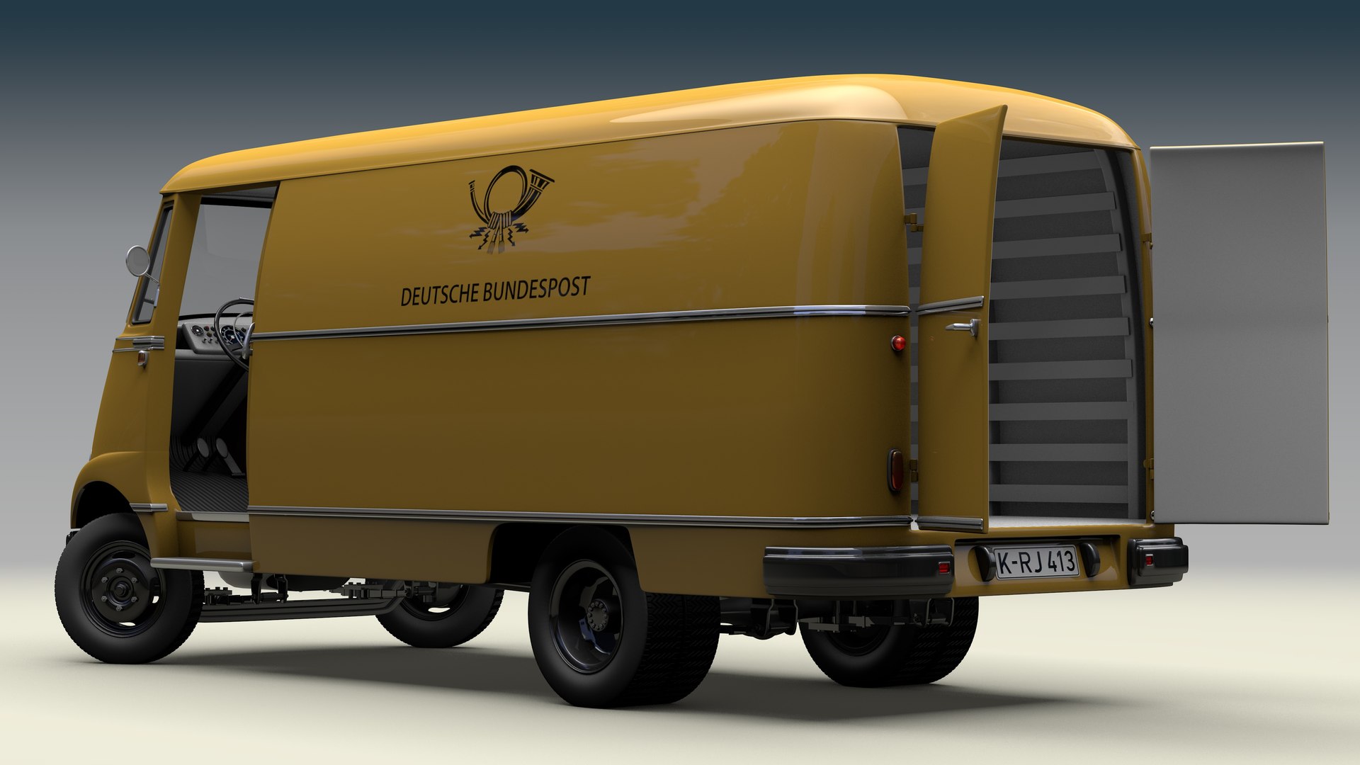 3D Mercedes Benz L319 1959 - TurboSquid 2021625