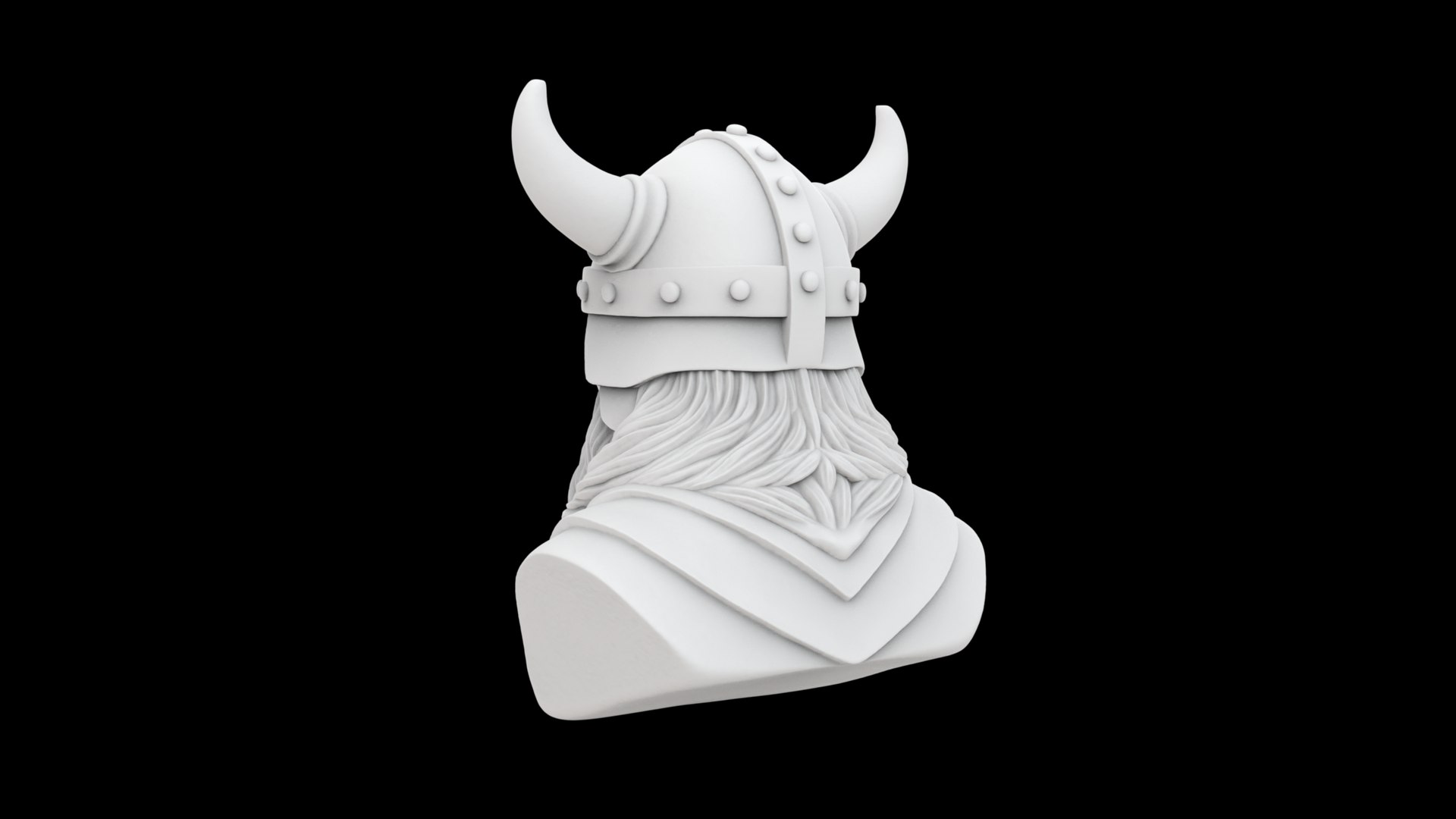 3D Viking Warrior Bust 3D Print Model - TurboSquid 2452924