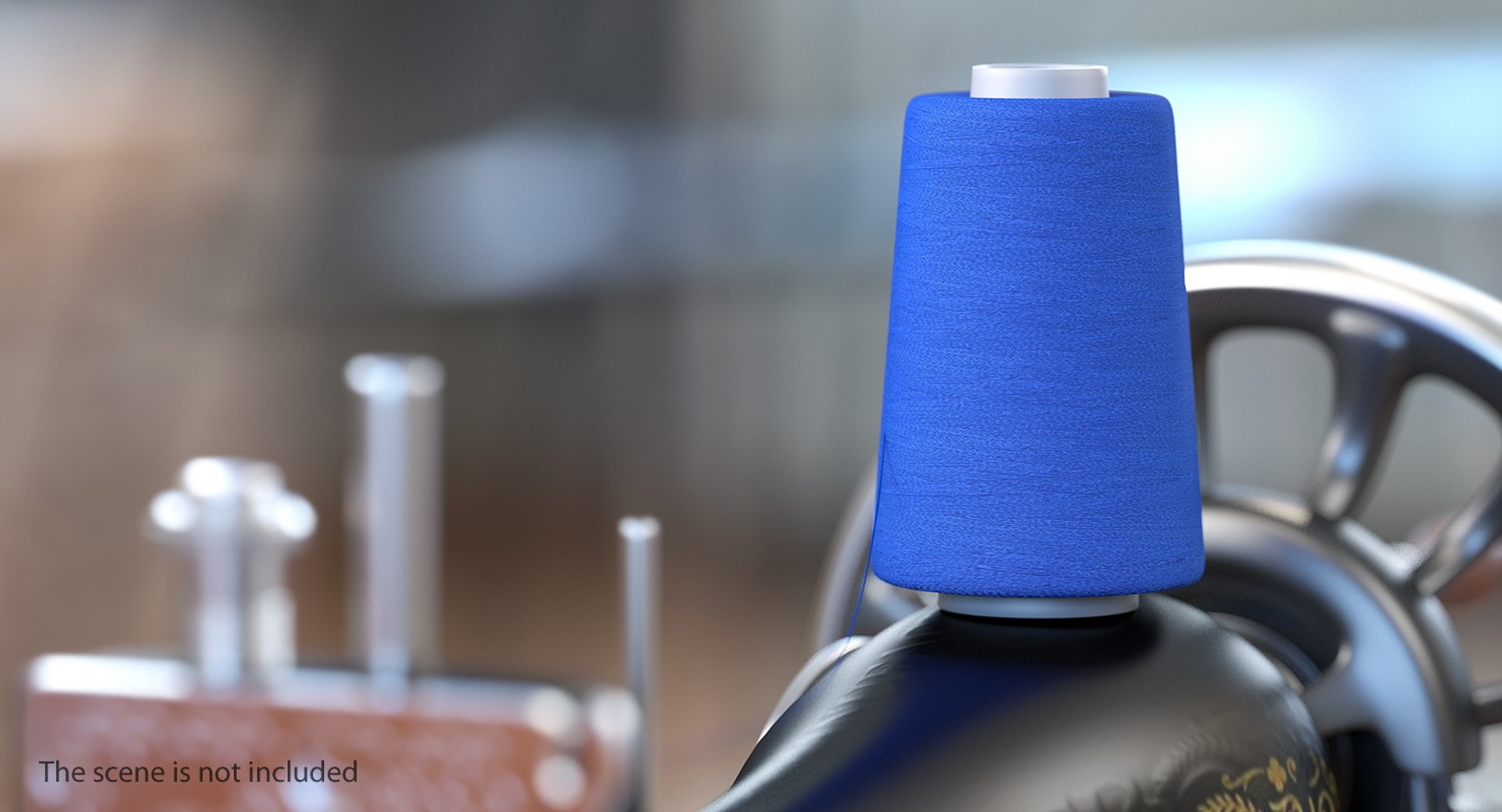 Overlocking Thread 3D - TurboSquid 1407613