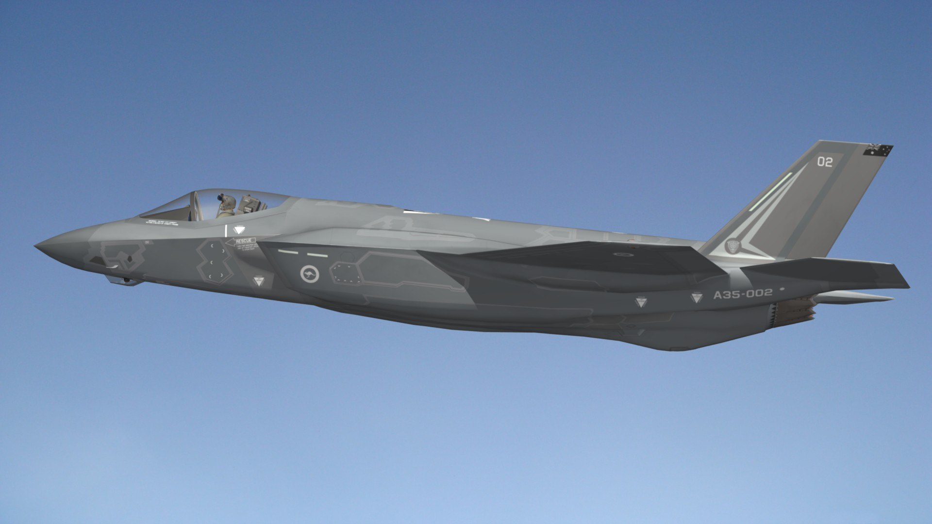 3D F35A RAAF - TurboSquid 1800725
