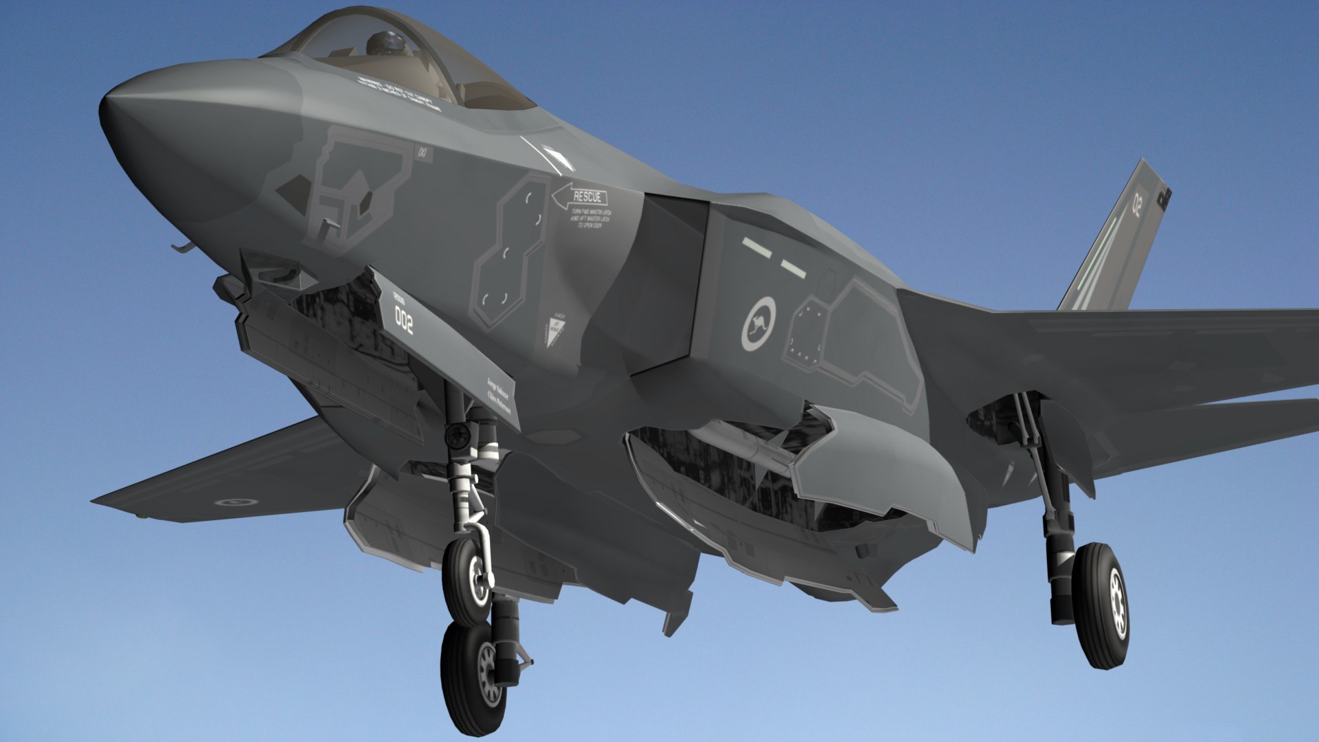 3D F35A RAAF - TurboSquid 1800725