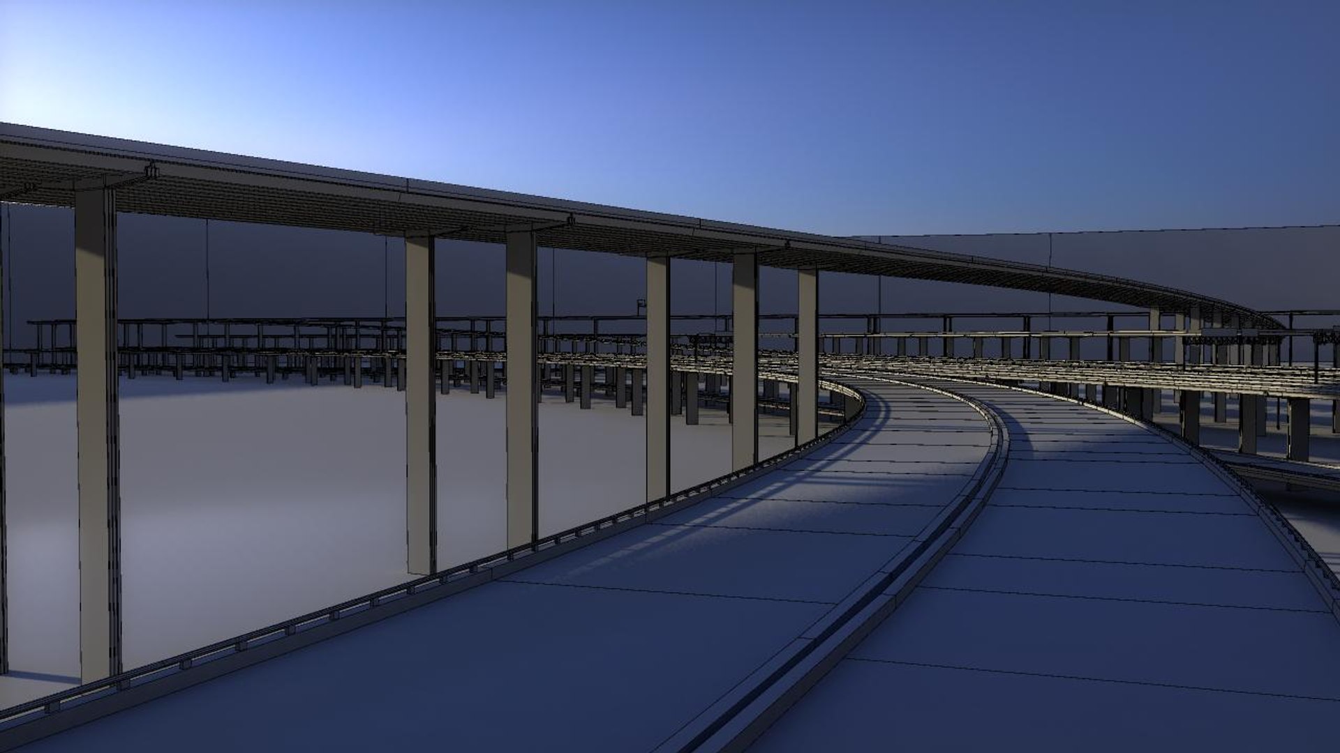 3D Freeway - TurboSquid 1339389