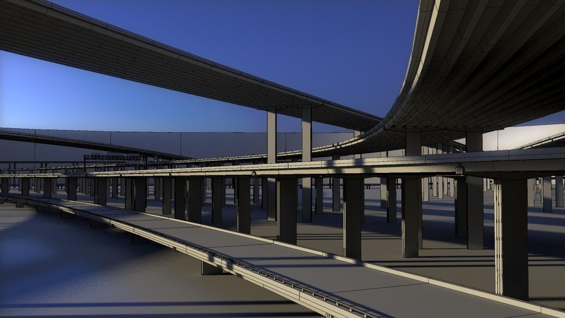 3D Freeway - TurboSquid 1339389
