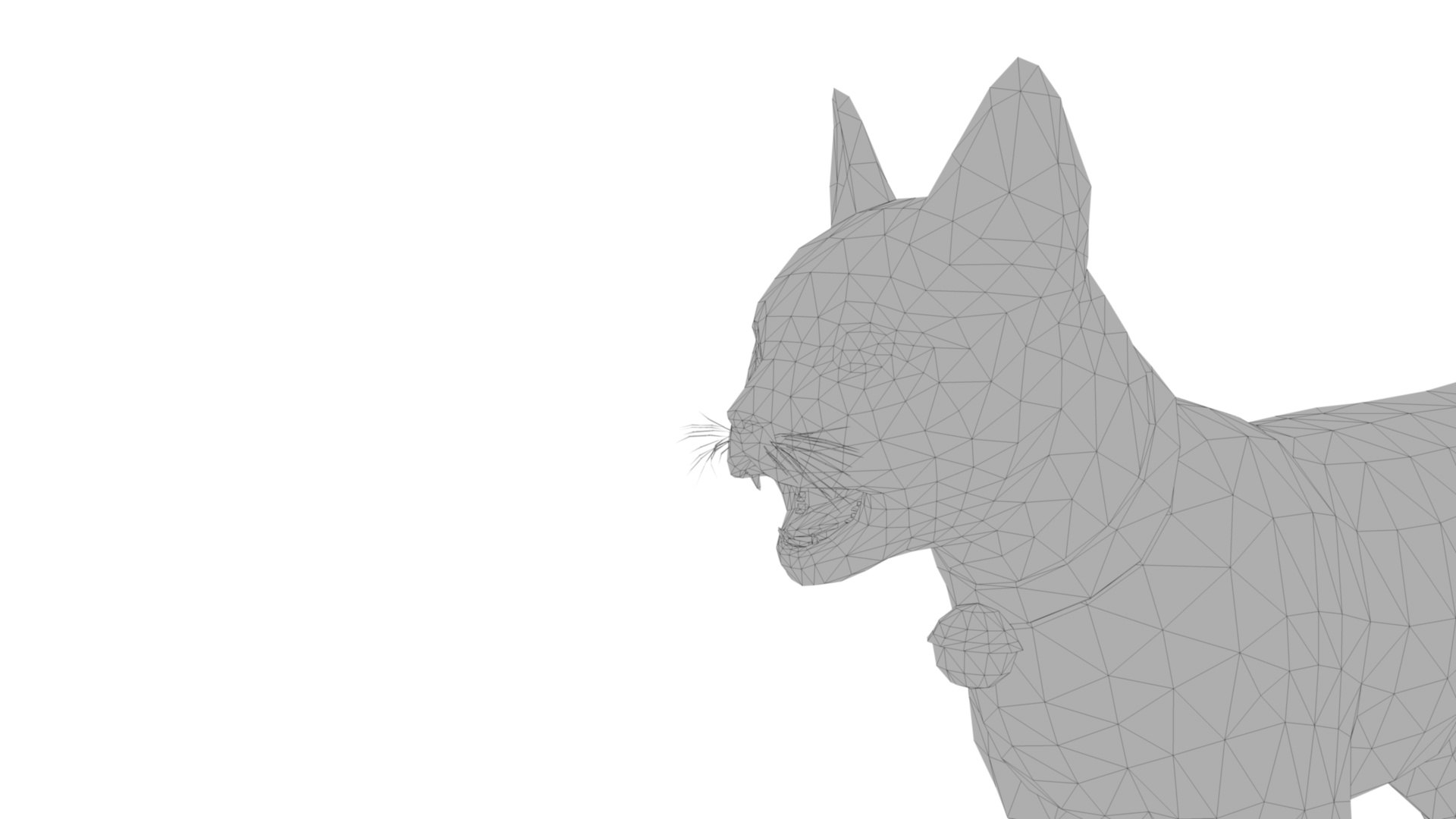 3D Cat Model - TurboSquid 2238586