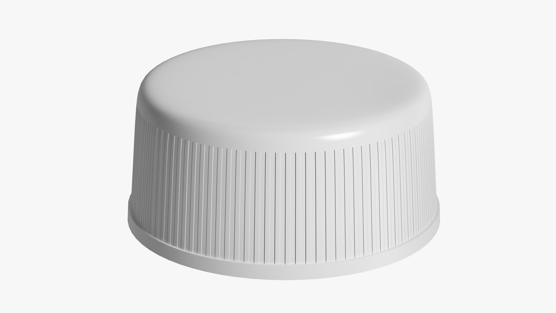 White Bottle Cap Model - TurboSquid 2245413