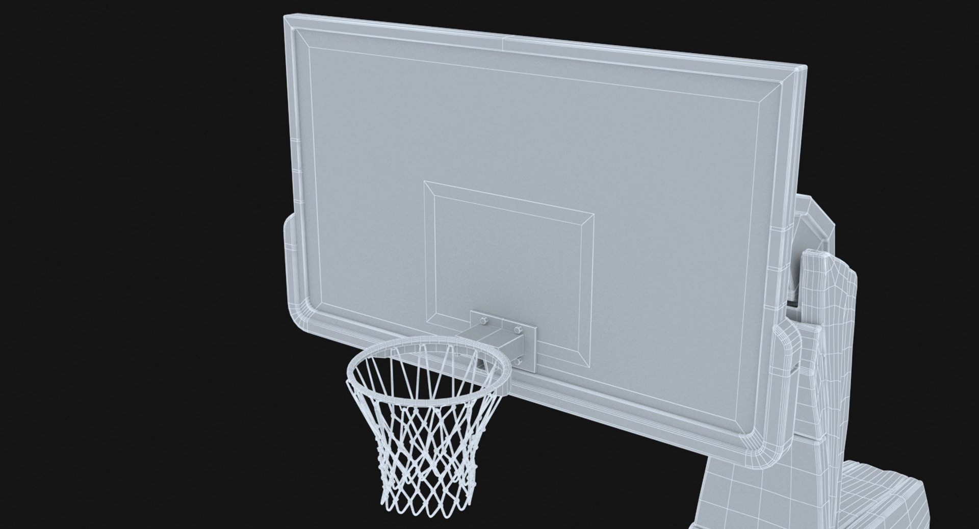 Basketball Basket 3D Model - TurboSquid 1266382