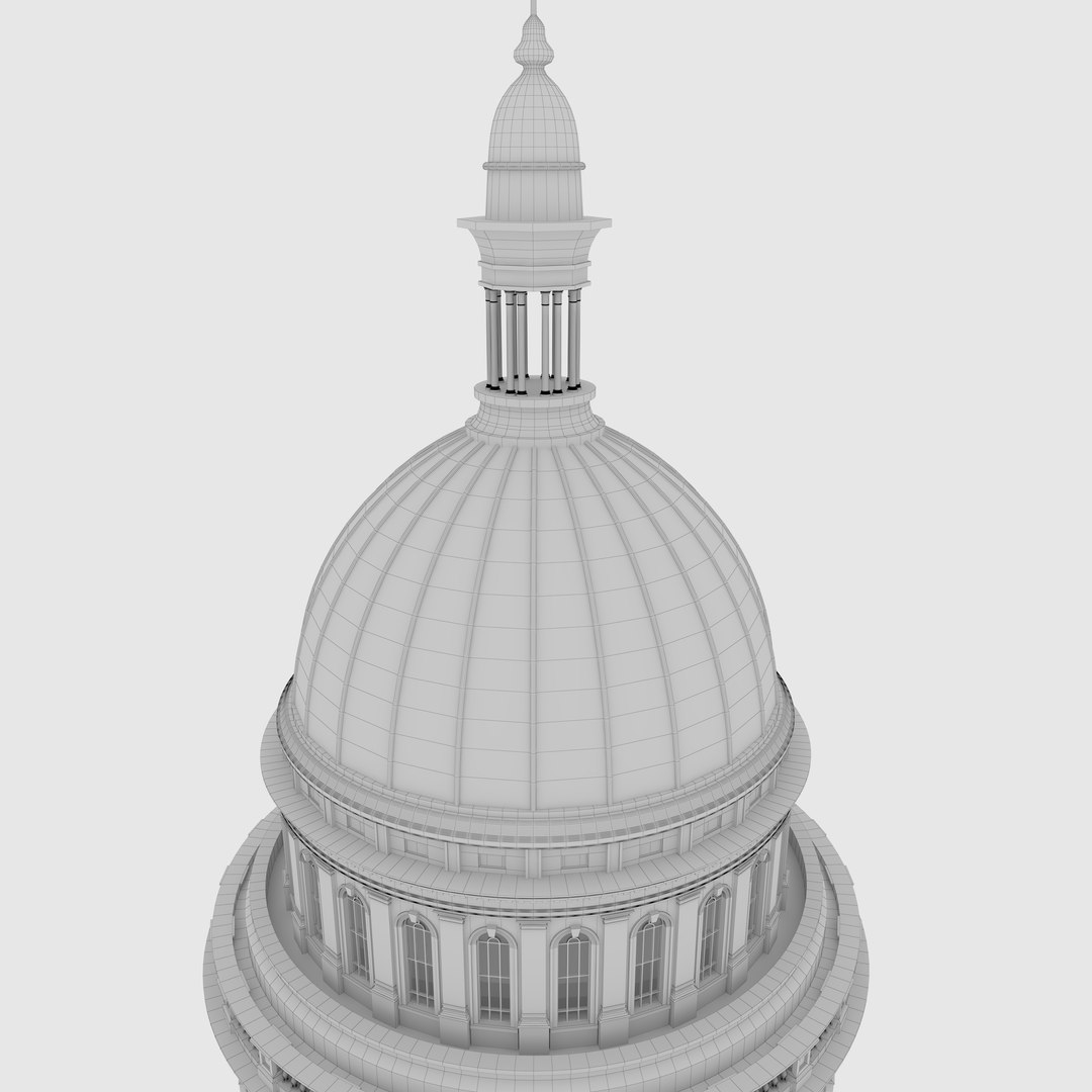 Classic Dome 2 3D Model - TurboSquid 2122571