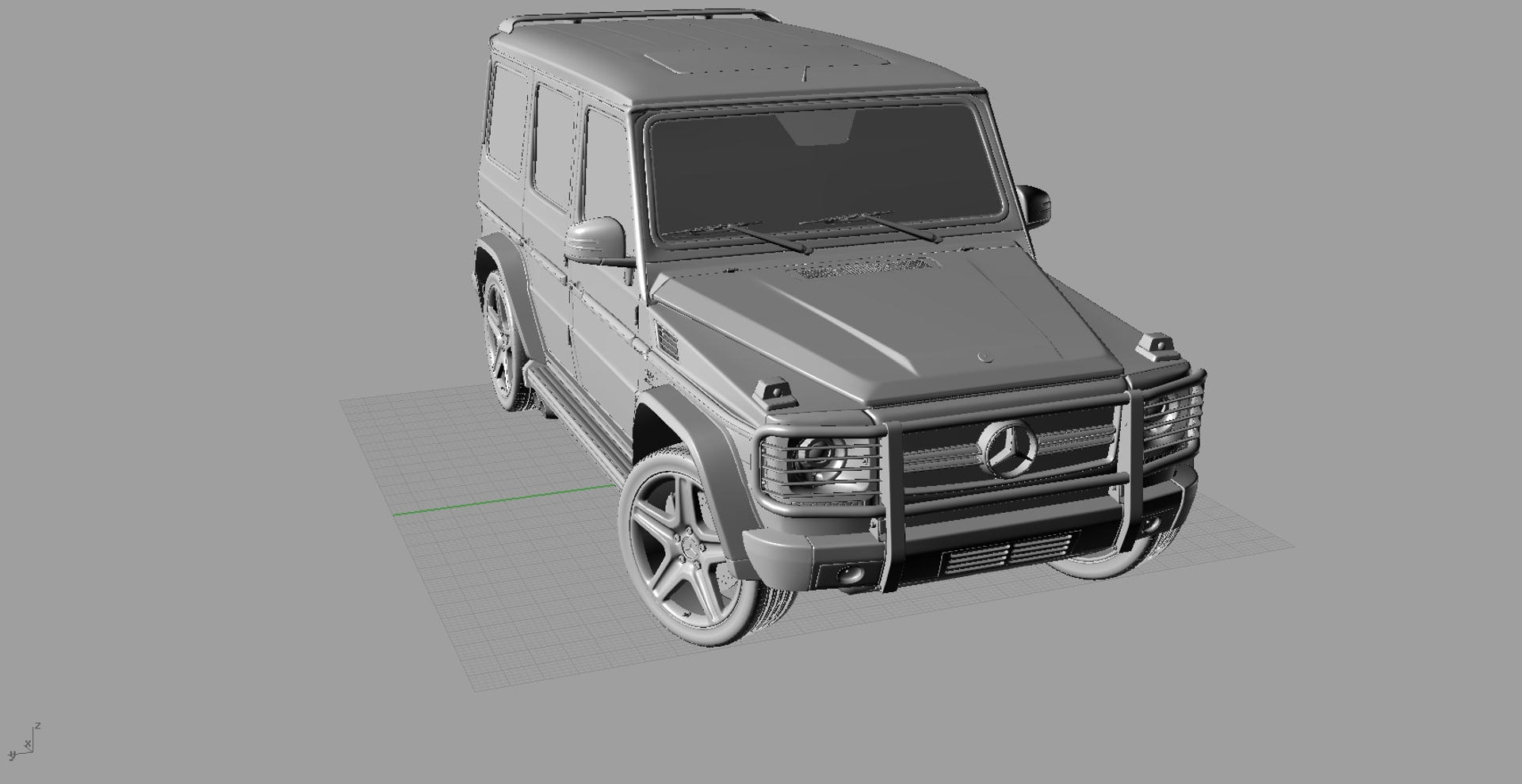 3ds max mercedes-benz g65 amg 2012