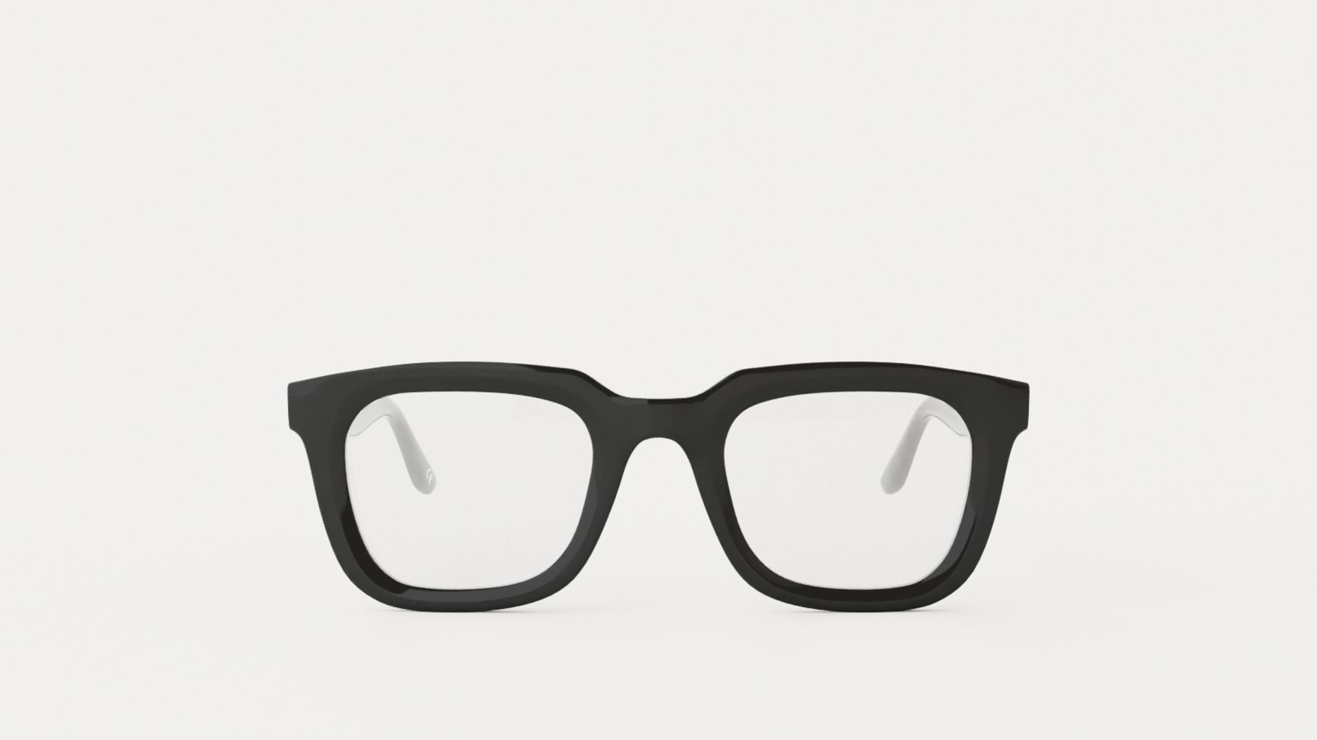 3D Model EOE EYEWEAR - He 49 Northern Black Glasses - TurboSquid 2215089