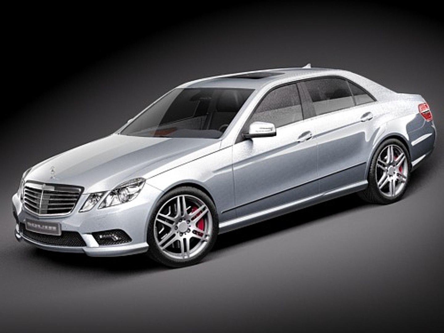 3d 3ds Mercedes E 2010 Amg