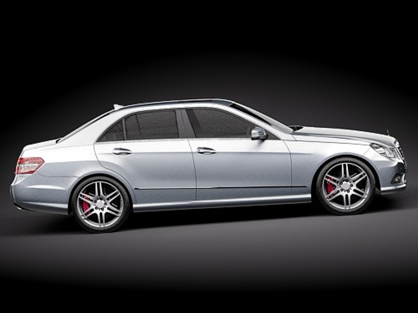 3d 3ds Mercedes E 2010 Amg