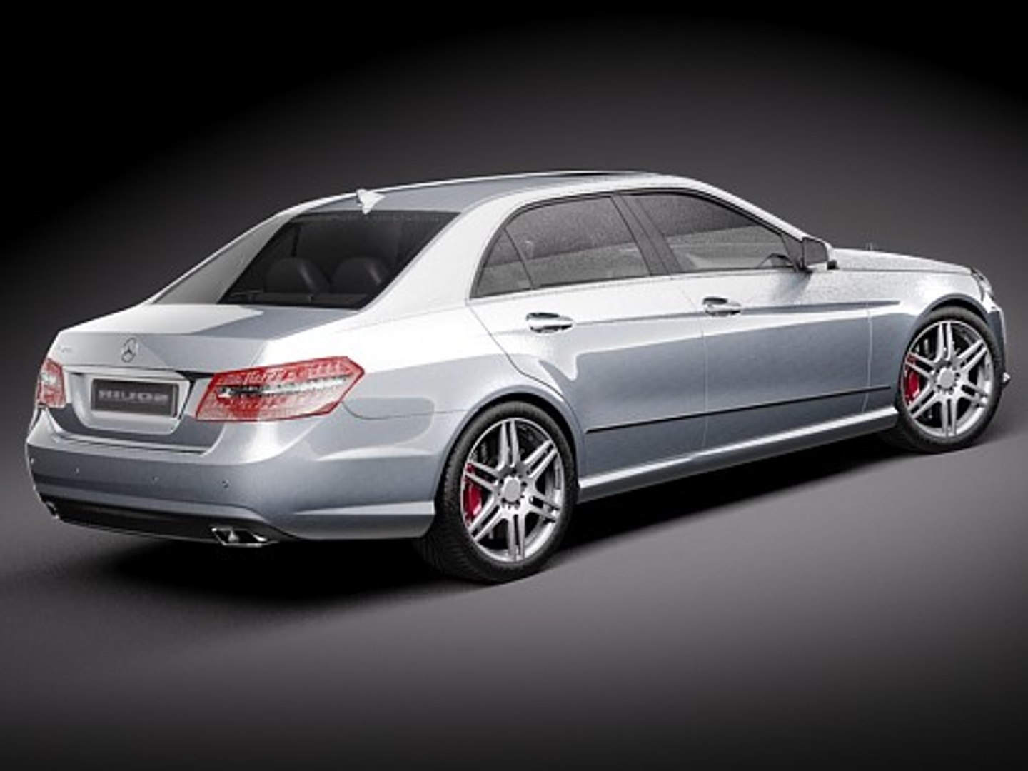 3d 3ds Mercedes E 2010 Amg