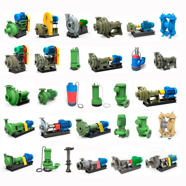 Water Pump 3D Models for Download | TurboSquid