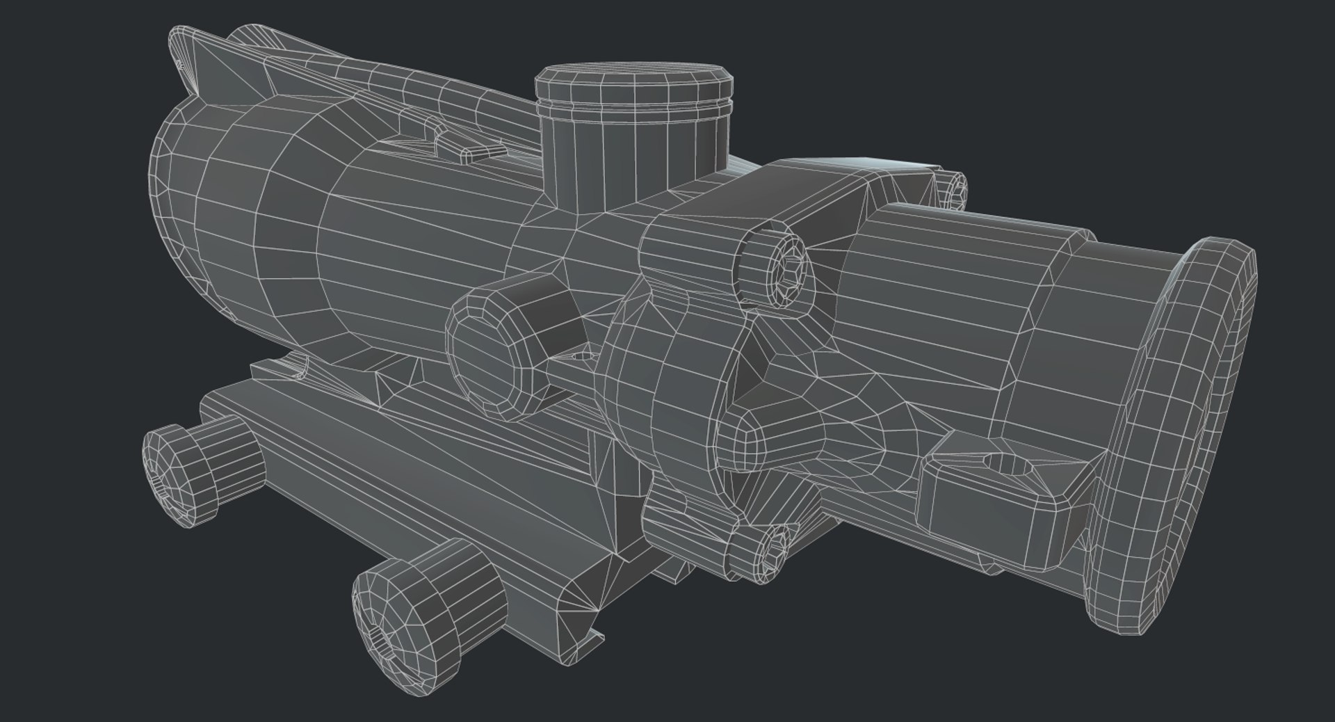 Ready Acog Scope 3D Model | 1144601 | TurboSquid