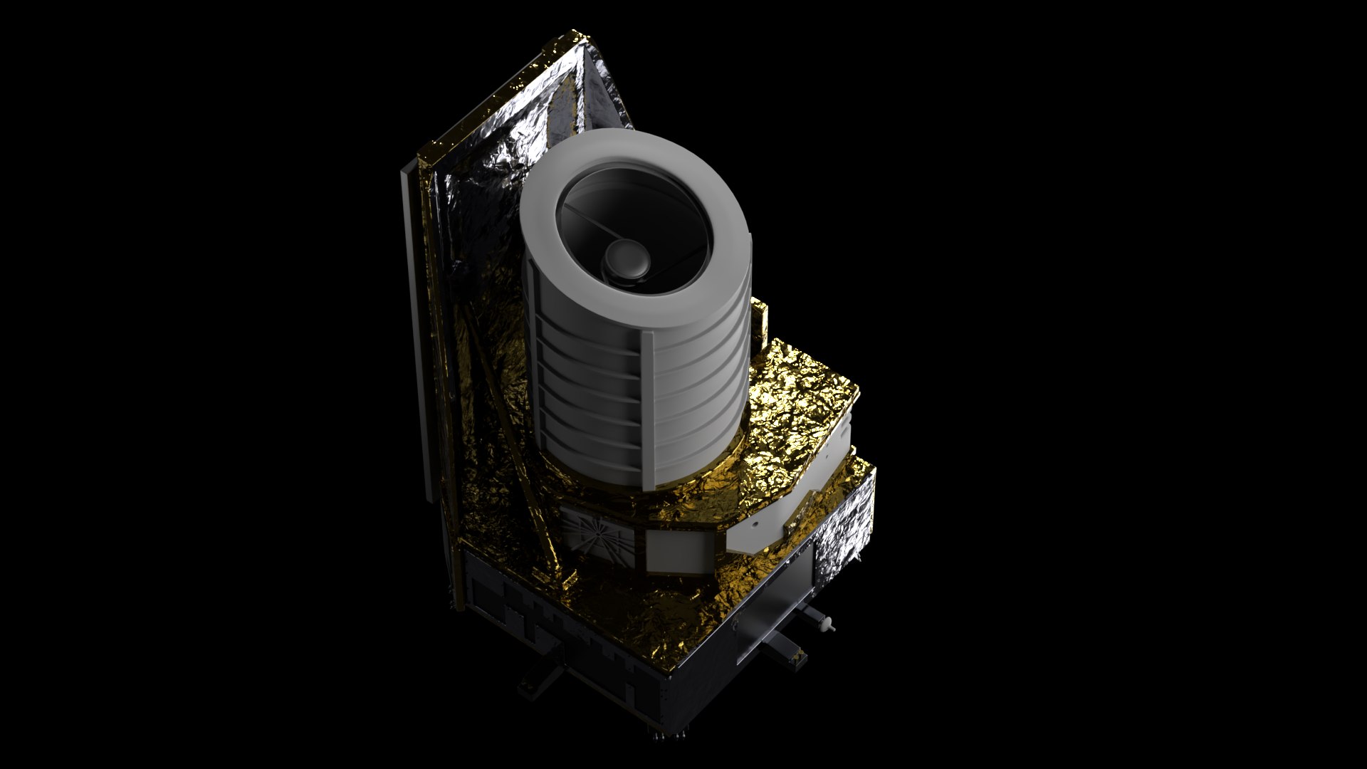 EUCLID Space Telescope 3D - TurboSquid 2237484