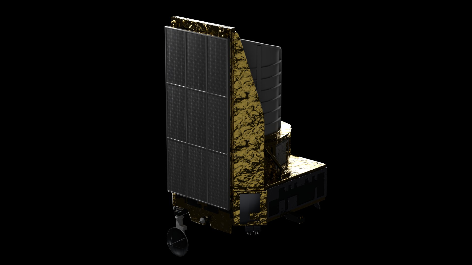 EUCLID Space Telescope 3D - TurboSquid 2237484