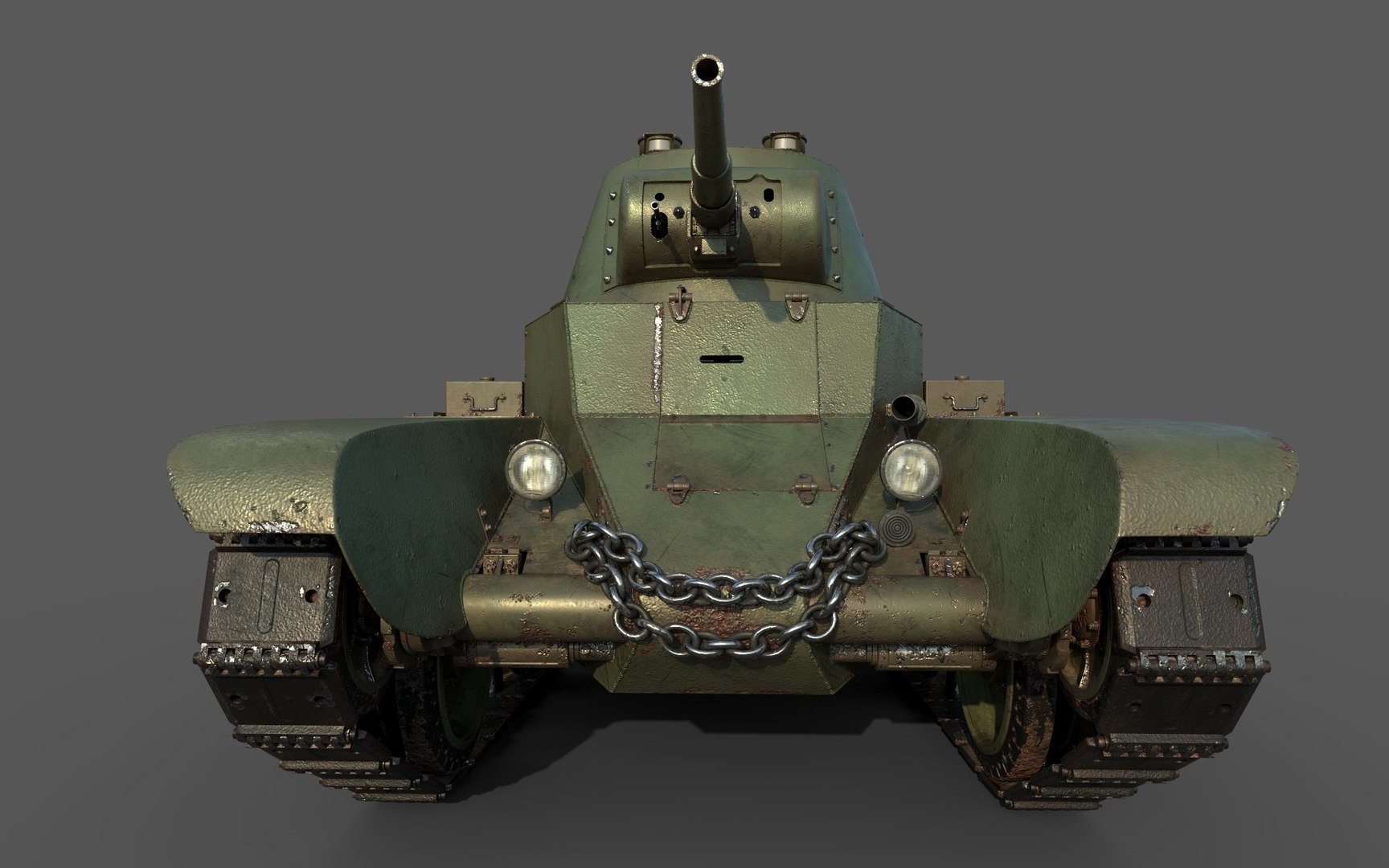 3D Soviet Tank BT-7 - TurboSquid 1795450