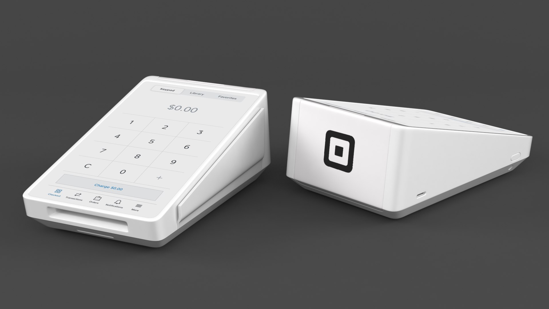 3D Square Terminal - TurboSquid 2062702
