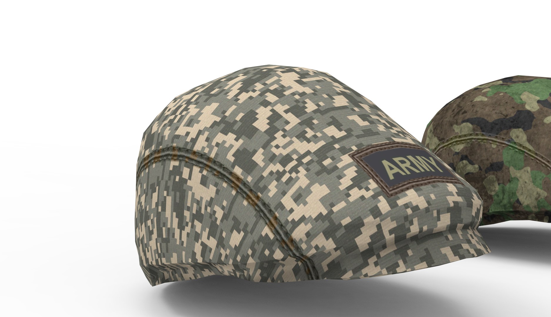 Army Cap 3D - TurboSquid 1728038