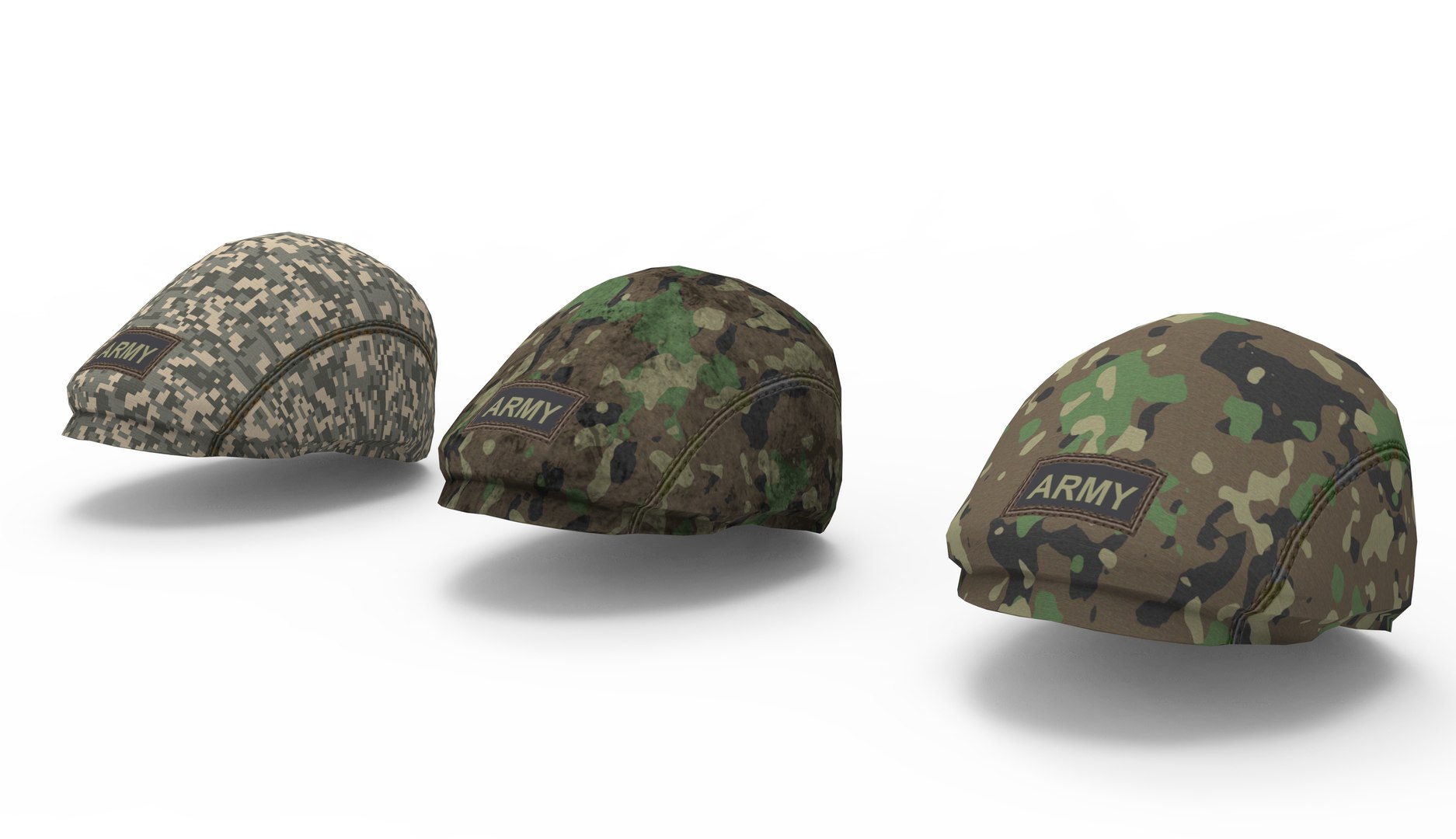 Army Cap 3D - TurboSquid 1728038