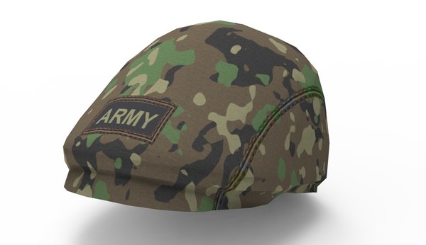 Army Cap 3D - TurboSquid 1728038