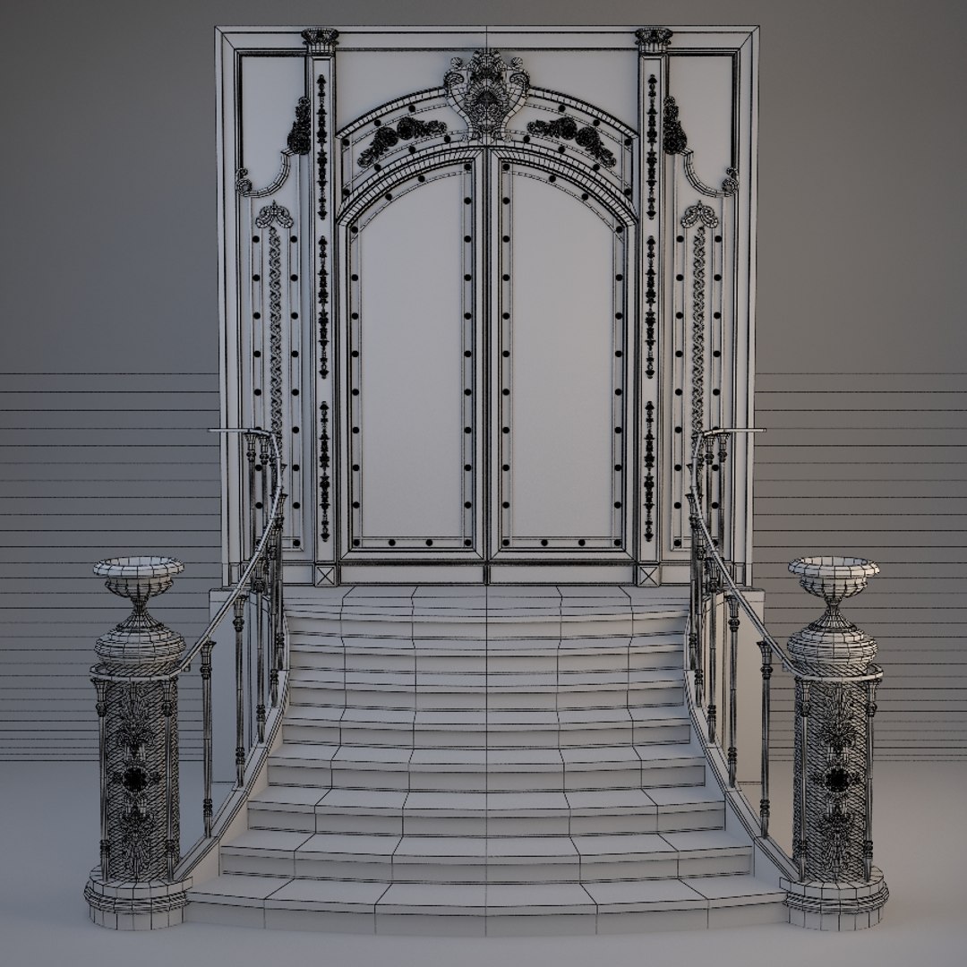 Door 3d Max