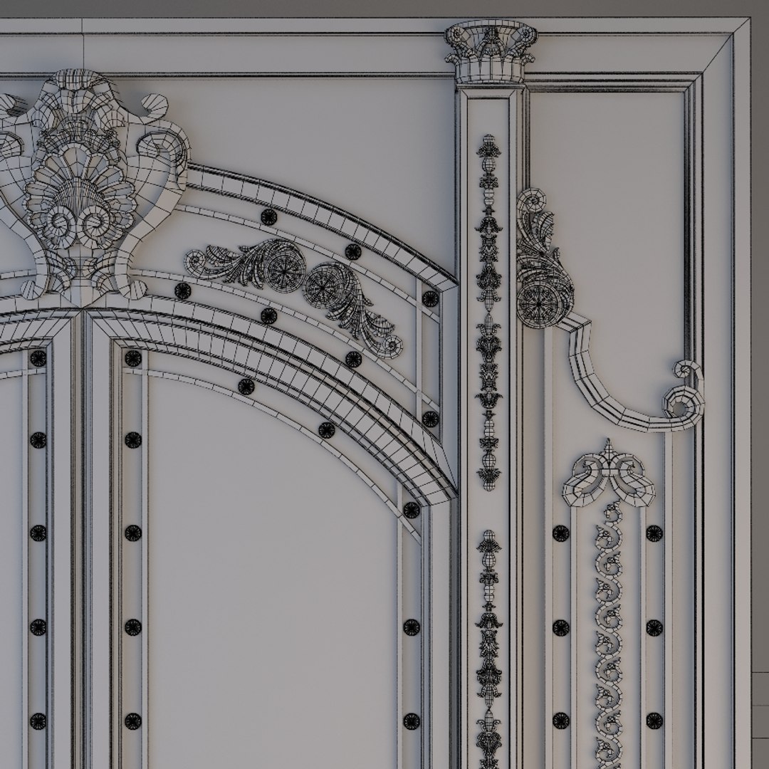Door 3d Max