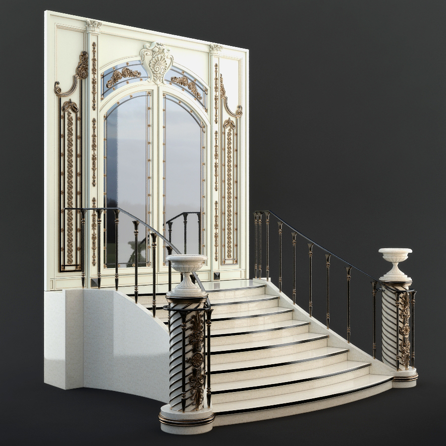 door 3d max