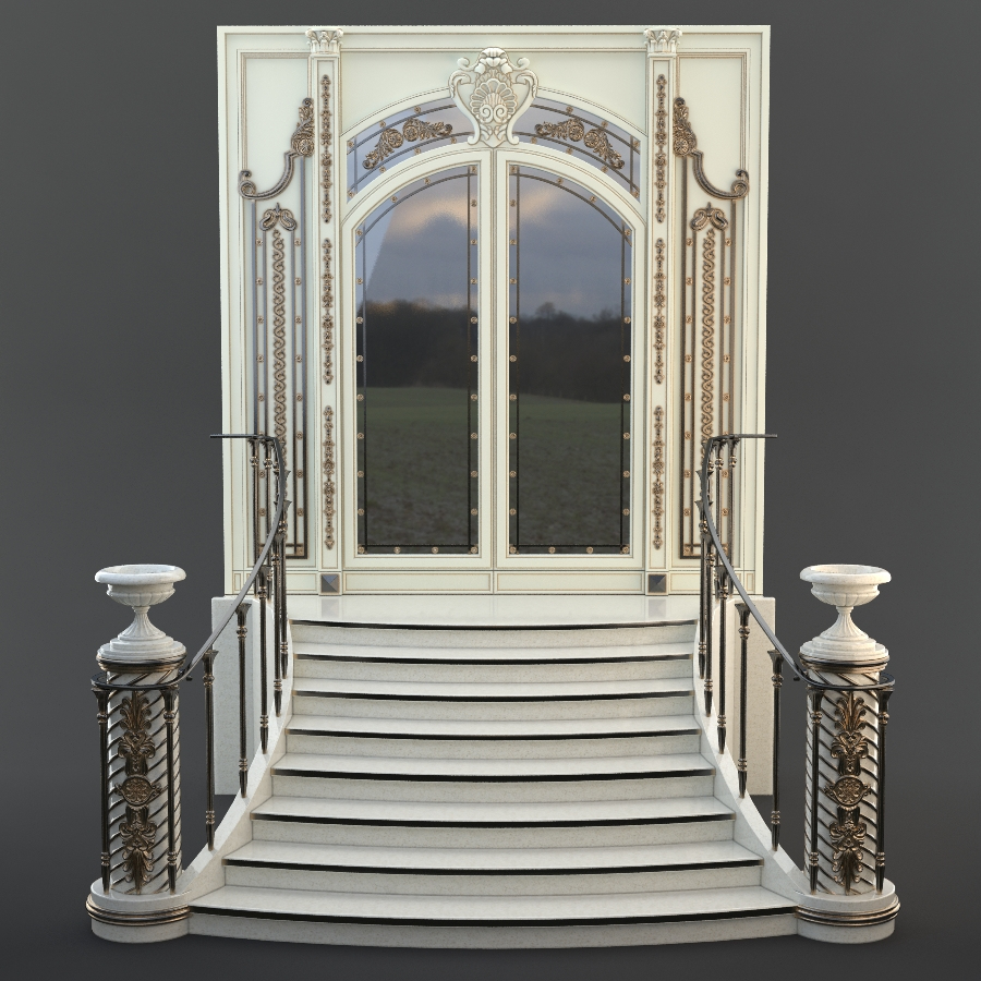 door 3d max
