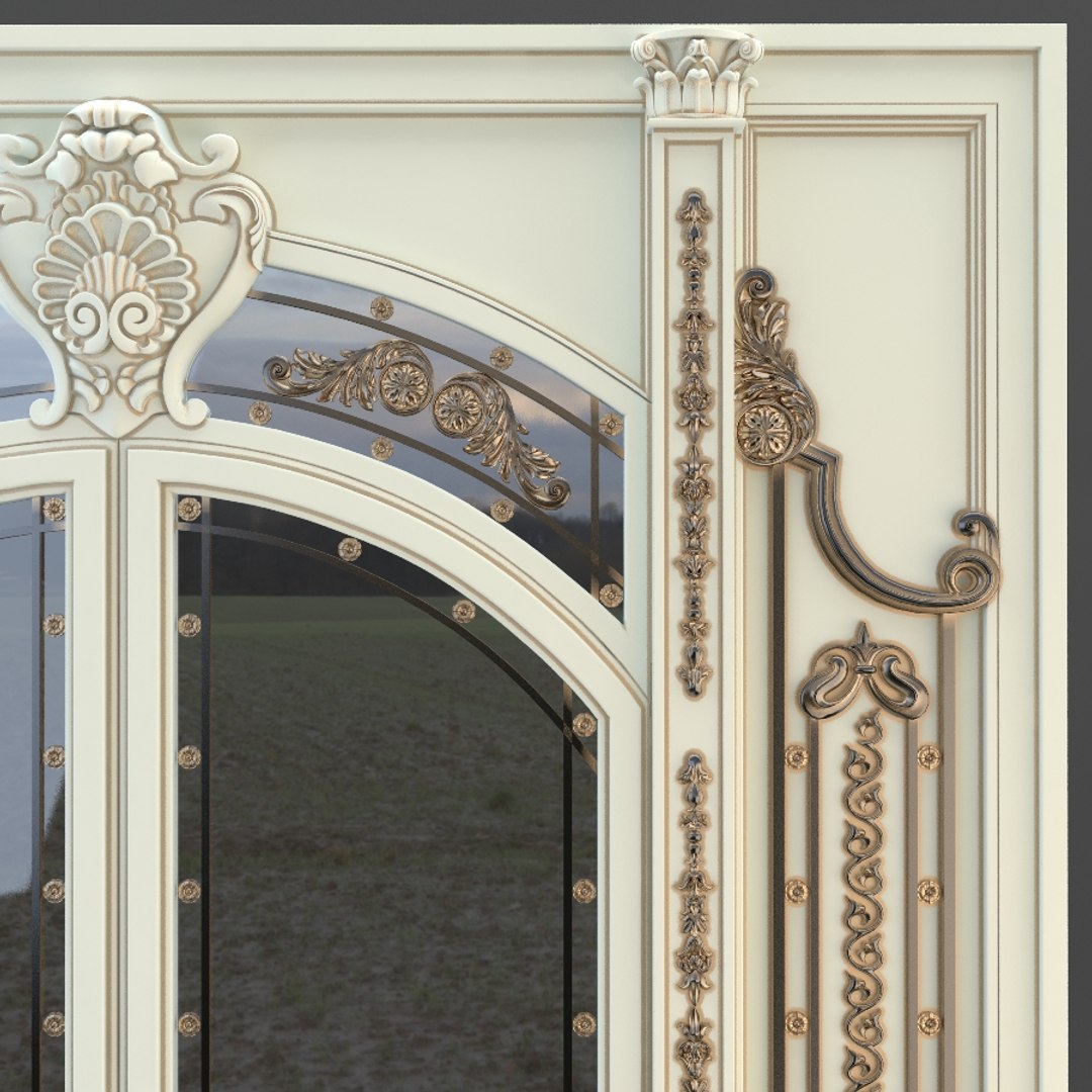 Door 3d Max