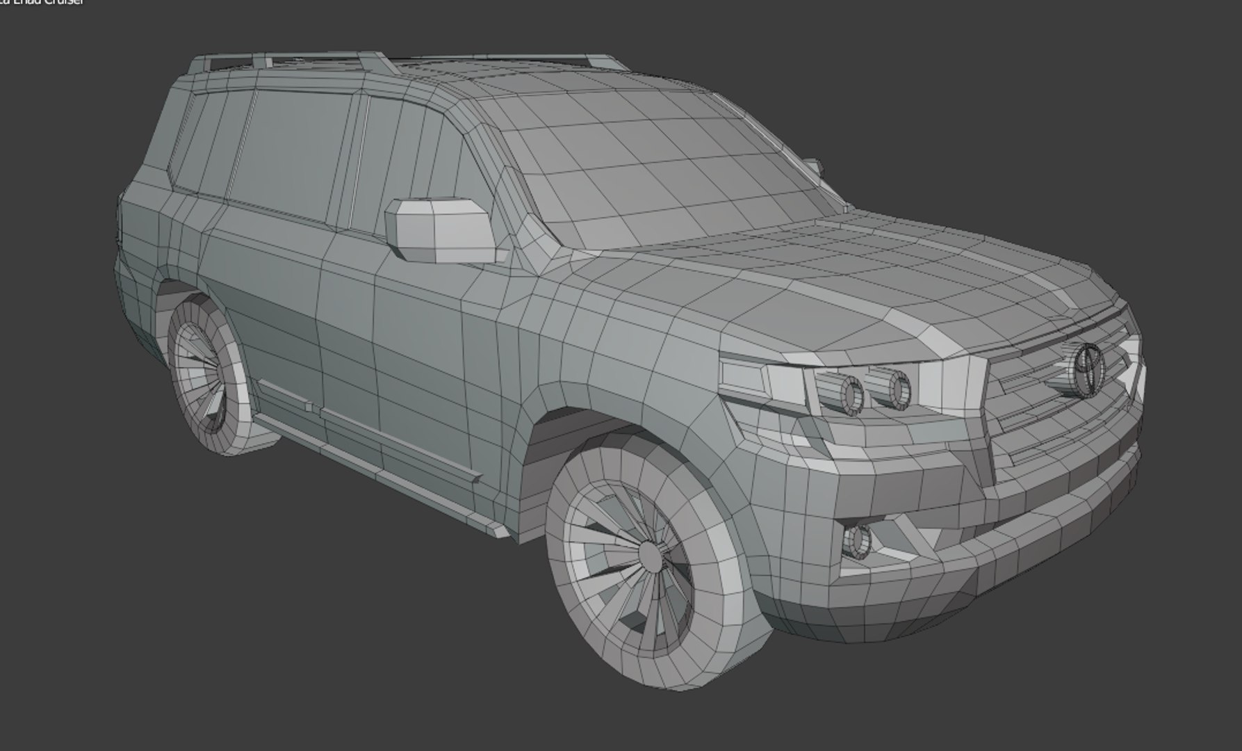 Toyota Land Cruiser 3D Model - TurboSquid 1702147
