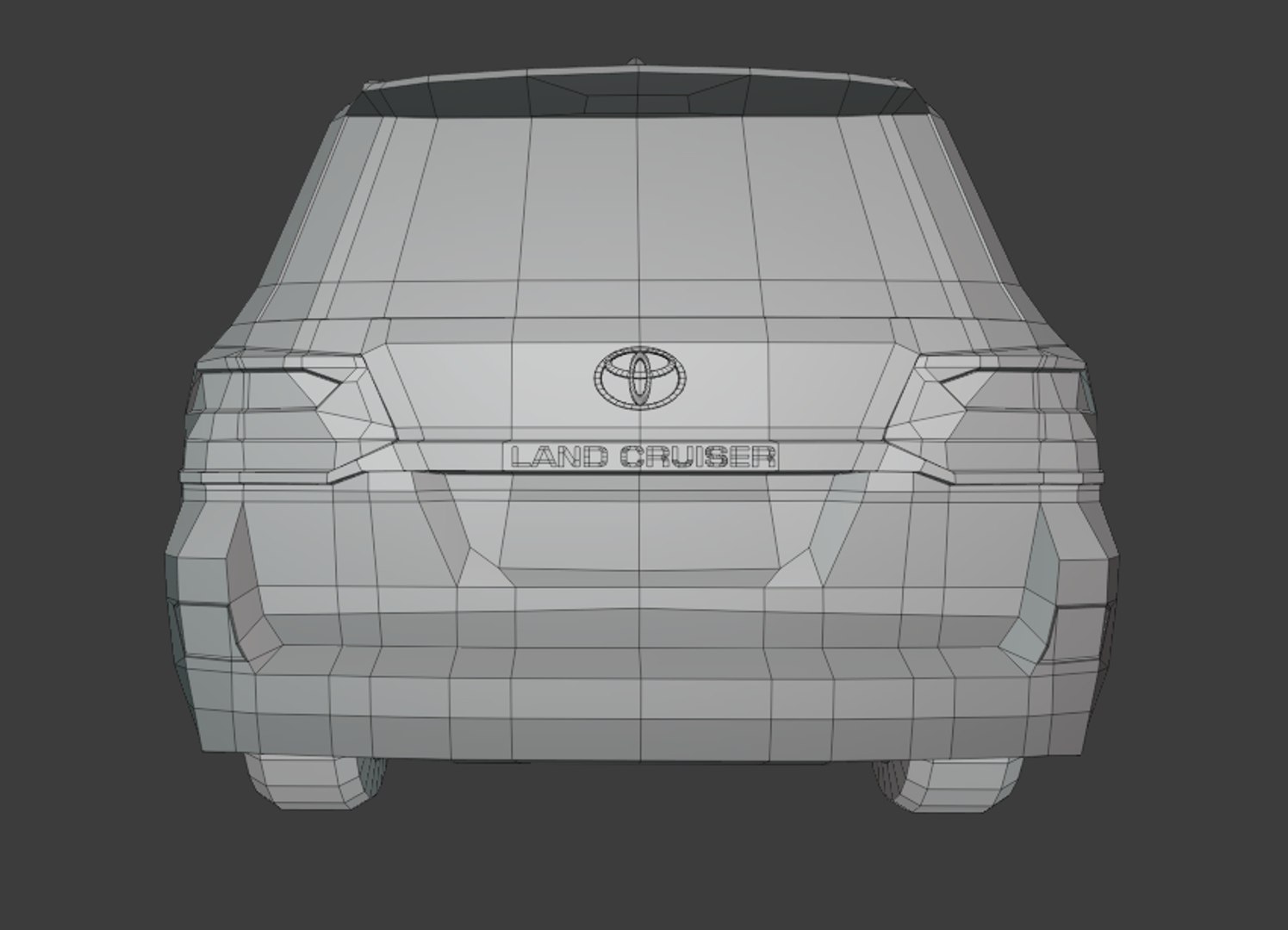 Toyota Land Cruiser 3D Model - TurboSquid 1702147