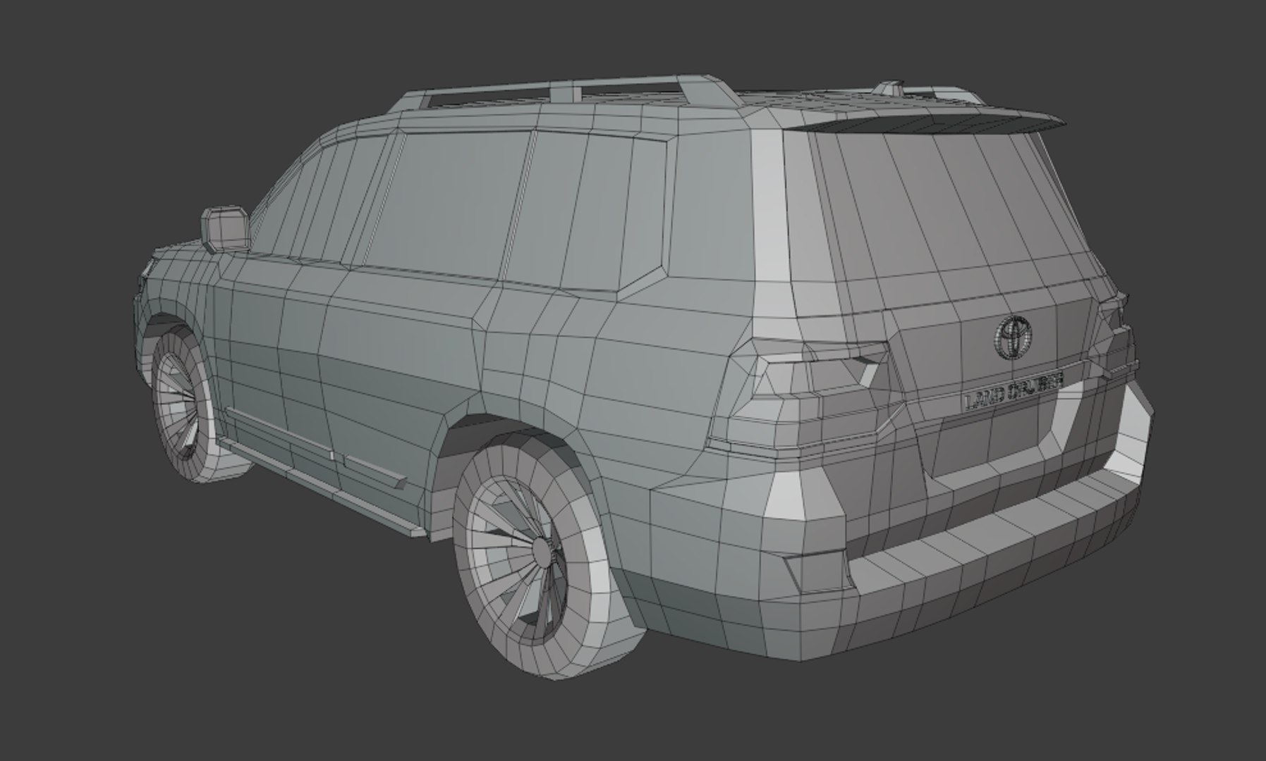 Toyota Land Cruiser 3D Model - TurboSquid 1702147