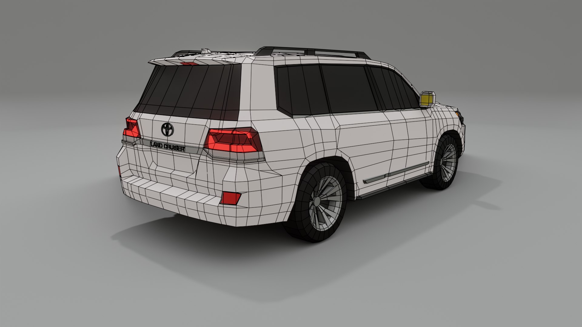 Toyota Land Cruiser 3D Model - TurboSquid 1702147