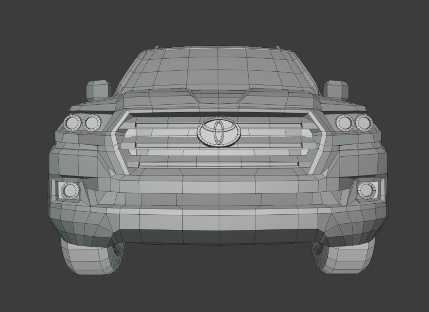 Toyota Land Cruiser 3D Model - TurboSquid 1702147