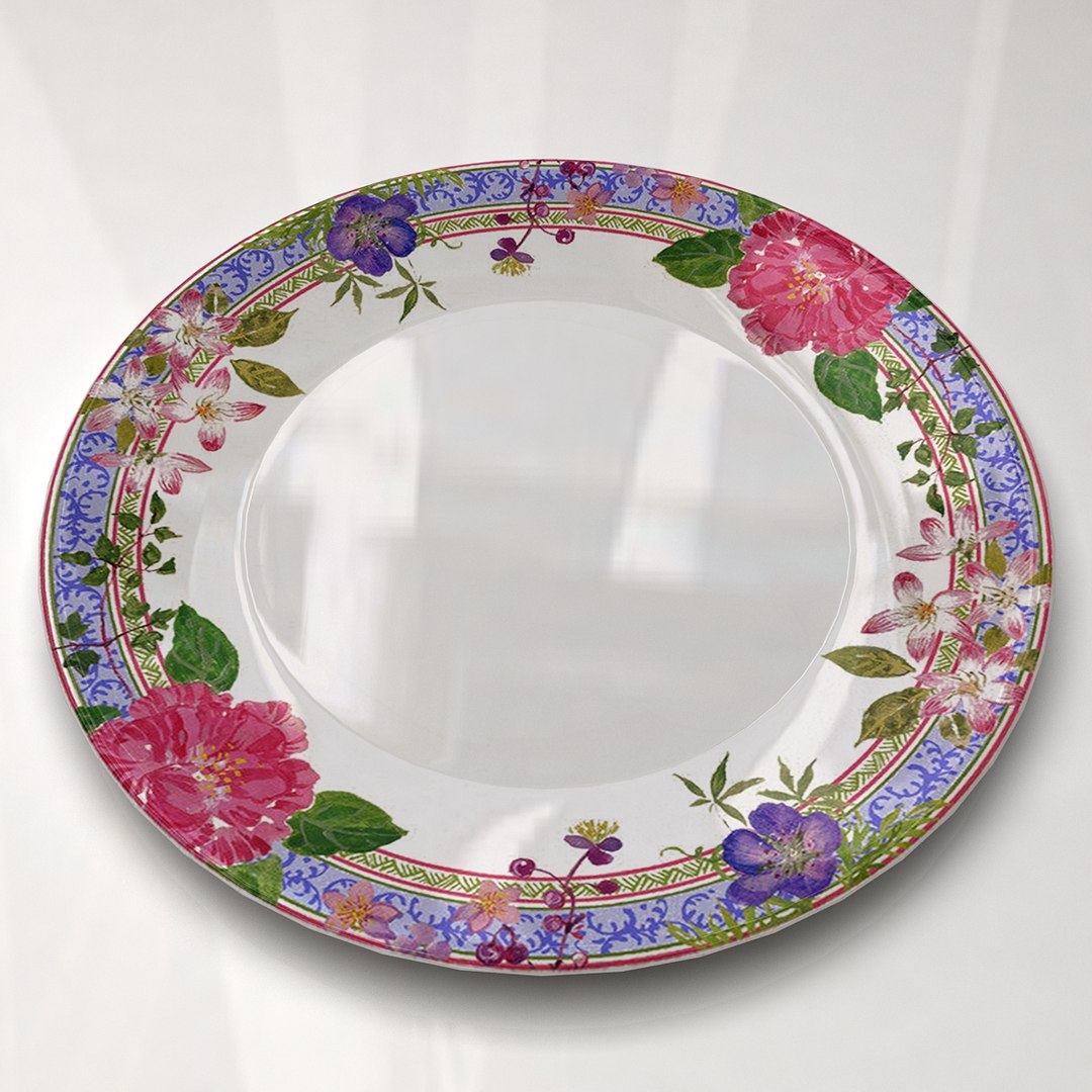 3d Plates Materials Model