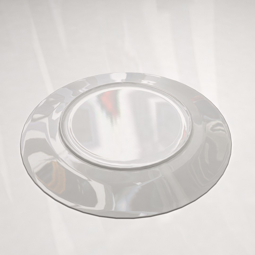 3d Plates Materials Model