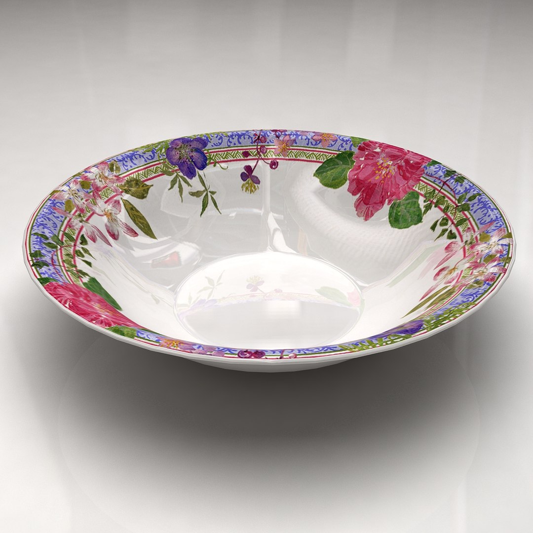 3d Plates Materials Model