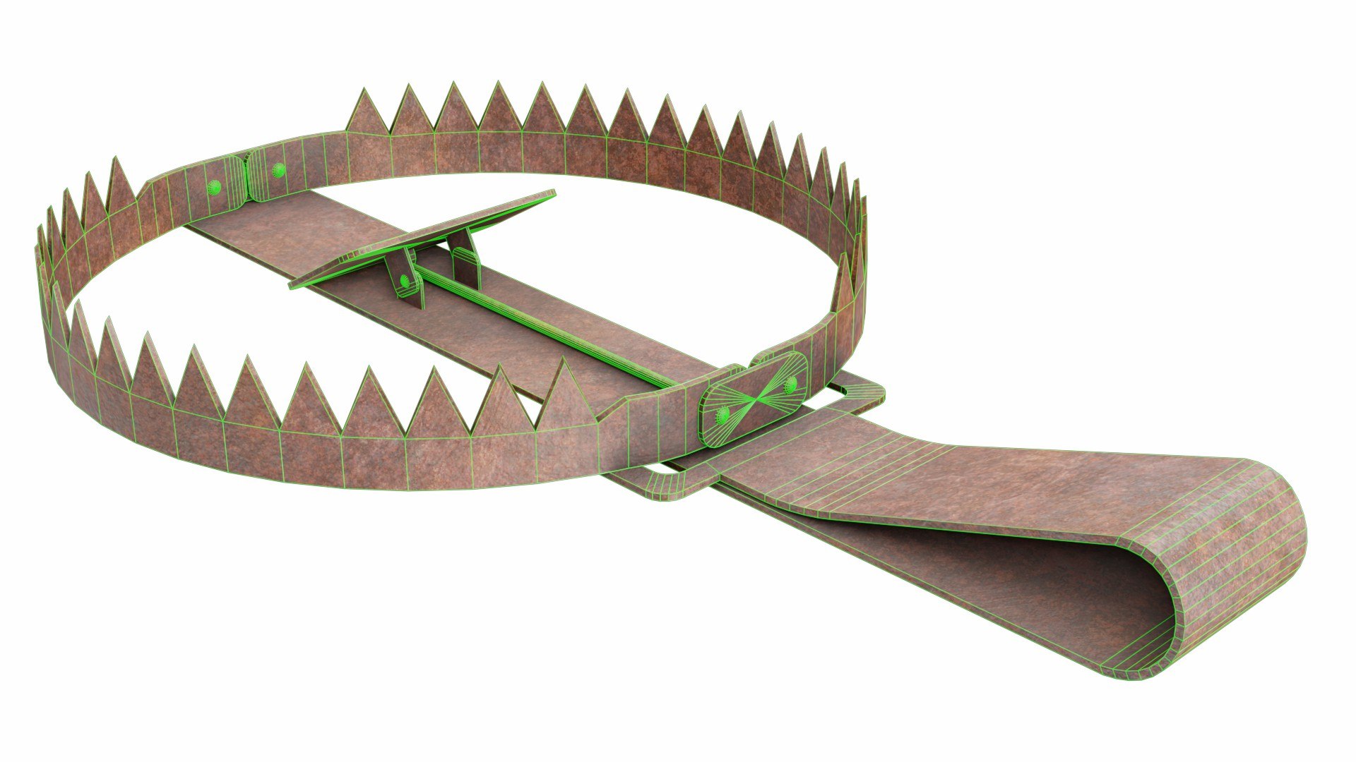 Trap 3D Model - TurboSquid 2130636